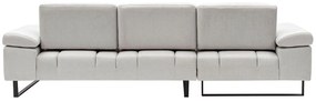 Designová rohová sedačka Vatusia 314 cm béžová - levá