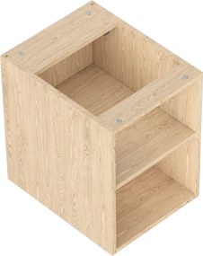 Mexen Box-A, otevřená skříňka s policí 35 cm, dub, 91AX2-0350-470-0-81