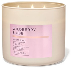 Bath & Body Works Wildberry & Ube, vonná svíčka 411g