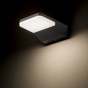RED R11946 VIRGO nástěnná antracitová 230V LED 9W IP65 3000K - RED - DESIGN RENDL
