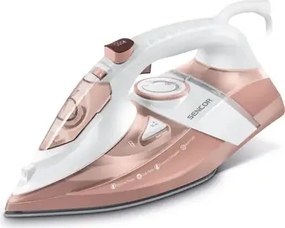 SENCOR SSI 8300RS růžová / Napařovací žehlička / 3200W / 350ml / 1.9m