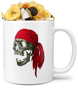 Hrnek Pirate skull (Náplň hrníčku: Tropická směs)