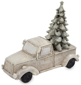 Auto s vánočním stromkem 122507
