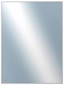 DANTIK - Zarámované zrcadlo - rozměr s rámem cca 60x80 cm z lišty Hliníkový profil 01 stříbrná (6001004)