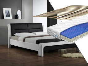 Halmar Kovová postel Cassandra 160 x 200 cm s matrací a roštem