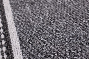 Condor Carpets, Běhoun na míru Promenade 8727 antra, šíře 67 cm, šedá, chodba / předsíň