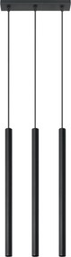 Sollux Lighting Závěsné svítidlo PASTELO 3 černé