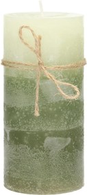 Svíčka Silvia 14cm green