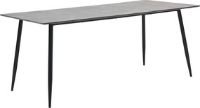 Jídelní stůl Albany | šedý - 180 x 90 x 75 cm