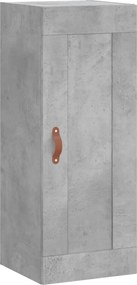 vidaXL Skříň highboard 34,5 x 34 x 180 cm kompozitní dřevo [3200365] Barva: šedá sonoma