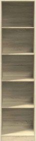 Šatní skříň dub sonoma 50 x 50 x 200 cm kompozitní dřevo 3307713