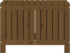 vidaXL Zahradní úložný box 76 x 42,5 x 54 cm masivní borové dřevo [823822] Barva: Medově hnědá borovice