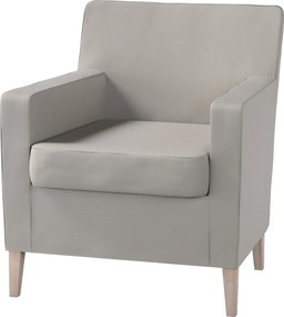 Potah na křeslo IKEA Karlstad barva šedá látka pletený vzor