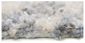 Kusový koberec shaggy Mesut krémově modrý 160x229cm