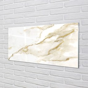 Obraz na skle Marble kamenná zeď 125x50 cm