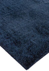 Modrý koberec Trebbia Navy Rozměry: 80x150 cm