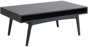 OnaDnes -20% Scandi Černý dubový konferenční stolek Aiko 130 x 70 cm