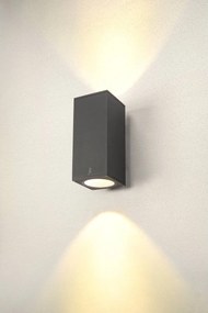 LA 1003438 ENOLA SQUARE UP/DOWN L Outdoor, nástěnné LED svítidlo, antracitové, CCT 3000/4000K - BIG WHITE (SLV)