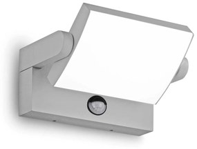 Ideal Lux Venkovní nástěnné LED svítidlo SWIPE se senzorem Barva: Šedá