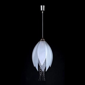 Moderní závěsné svítidlo SNOWFLOWER 01B-CH-NI-SB-CE - ARTGLASS