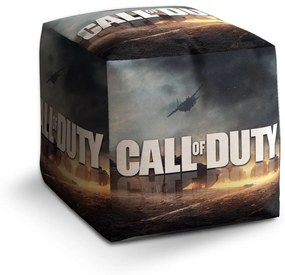 Sablio Taburet Cube Call of Duty Bojiště: 40x40x40 cm