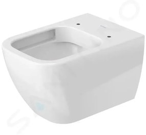 DURAVIT - Happy D.2 Závěsné WC, Rimless, HygieneGlaze, bílá (2222092000)