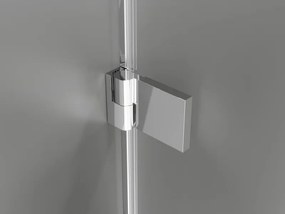 Mexen Lunar-B sprchové dveře otočné levé 80 cm, transparentní, chrom - 832-080-000-01-00-L