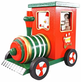 Vánoční vlak s hrací skříňkou