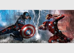Dětská vliesová fototapeta na zed' Avengers Občanská válka, Disney | 202 x 90 cm | DFTDNH 5359