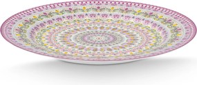 Pip Studio Lily &amp; Lotus talíř Ø32cm, lila (Velký porcelánový talíř)