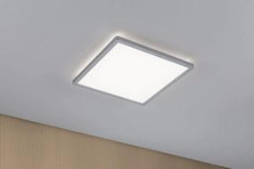 Paulmann 71008 Atria Shine, matně chromové stropní LED svítidlo s korónou, 16W LED 4000K, 29x29cm