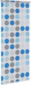Sprchová roleta 80 x 240 cm kruhový vzor 142853