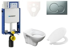 Cenově zvýhodněný závěsný WC set Geberit k zazdění + WC Ceramia S-Line Pro 110.302.00.5NR3
