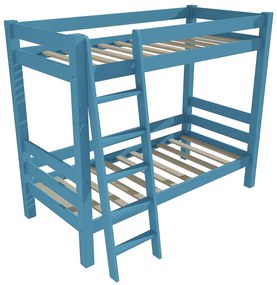 Vomaks Patrová postel 8X8 03A Rozměr: 80 x 200 cm, Barva: barva modrá