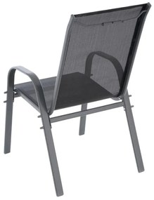 Garthen Sada 4 ks zahradních stohovatelných židlí - 55 x 72 x 97 cm