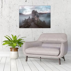 Skleněný obraz - Eltz Castle, Německo (70x50 cm)
