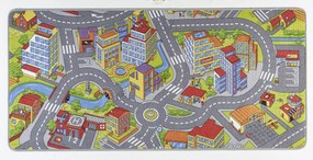Hanse Home Collection koberce Dětský kusový koberec Play 102379 (silnice) - 140x200 cm