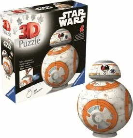 Ravensburger 3D Puzzle - Ball Star Wars: BB8 / kolekce / od 8 let
