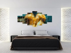 Obraz - Líbající se andělé (210x100 cm)