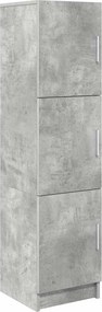 Stůl Betonově šedá 133.5 x 50 x 124 cm 2 ks 3337292