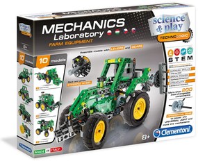 Mechanická laboratoř - Farmářský traktor - 10 modelů - 200 dílků