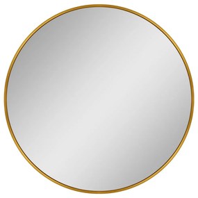 Hopa Zrcadlo bez osvětlení DAHLEN GOLD Průměr - 60 cm OLNZDAH60G