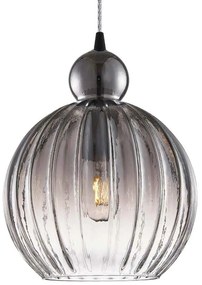 Stropní lampa Ball Ball kouřová Rozměry: Ø  32 cm, výška 45 cm