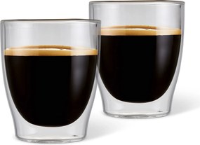 Tchibo - 2 dvoustěnné sklenice na Espresso