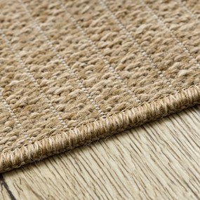 Dywany Łuszczów, Kusový koberec Spark 0689 beige/black, 160x220, béžová, chodba / předsíň