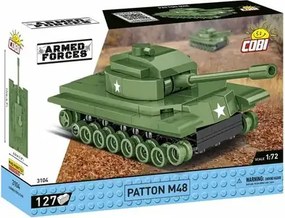 COBI 3104 Armed Forces Patton M48 / 127 kostek / 1:72 / od 6 let