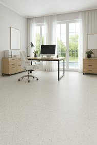 Beaulieu International Group, PVC podlaha - lino Master X 2981, na míru, šíře 2m,4m, šedá, bez podkladu, chodba / předsíň