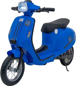 Elektrický skútr Retro 23 modrý