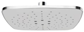 Mereo Vanová baterie s talířovou hranatou sprchou, šedá Mada