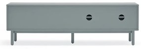 Modro-šedý TV stolek 180x56 cm Corvo – Teulat